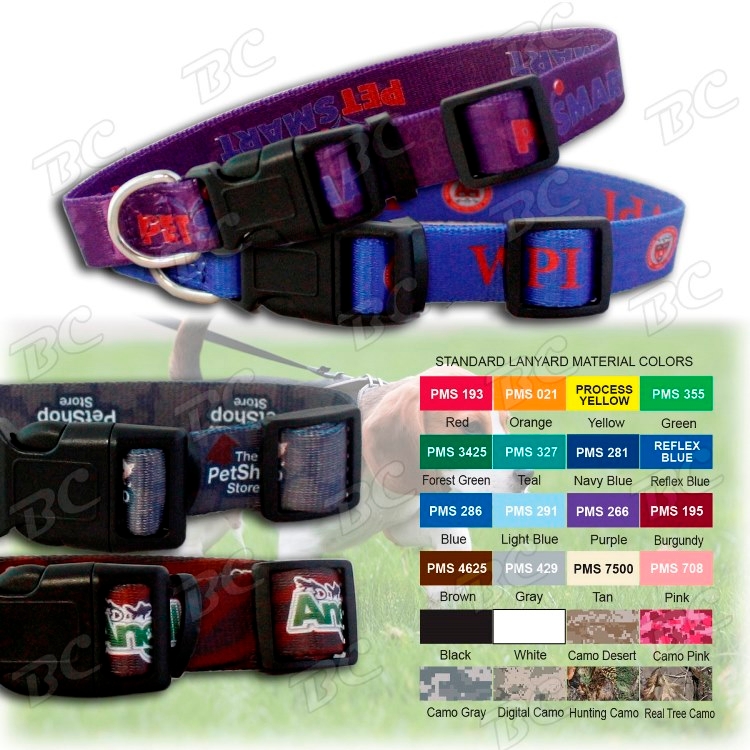 Free Shipping Sublimation Low MOQ. 3/4"w Full Color Dog Collar - DOG ...