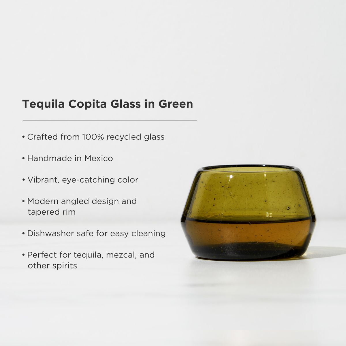 Viski® Tequila Copita Tasting Glass - 11440 | promo.truebrands.com