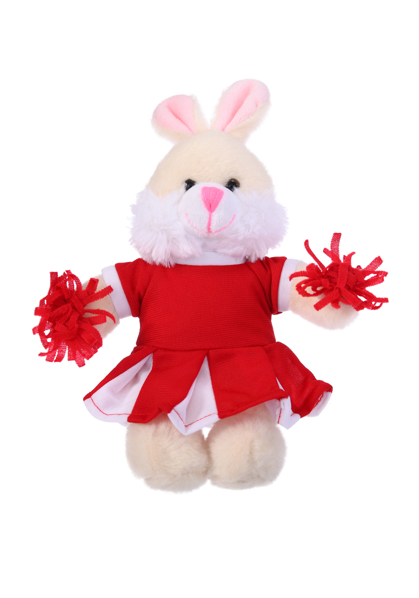 Soft Plush Bunny in Cheerleader Outfit - CO-WA013 | Bear With Me