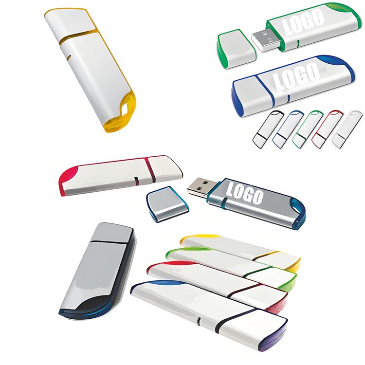 Plastic USB Flash Drive (16GB) - DADAS-2051F | Logomotives USA