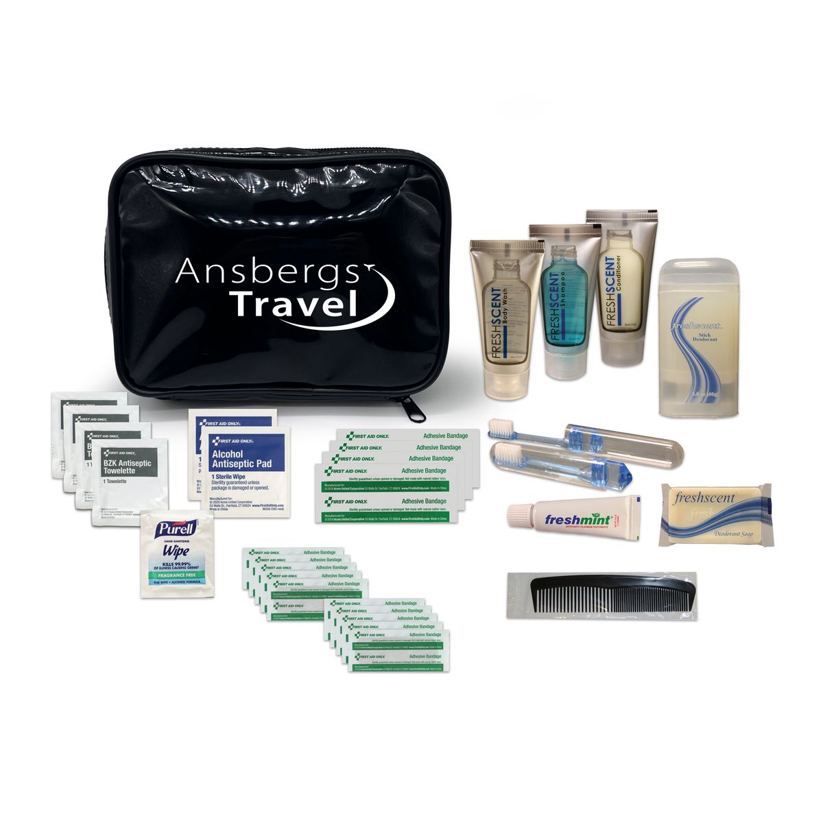Travel Companion Hygiene Kit - T16 | Safety Made