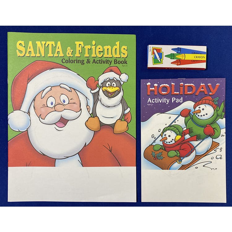 Holiday Coloring & Activity Book Sets - 3 Pieces Vol. 1 - 2351817 | rpv