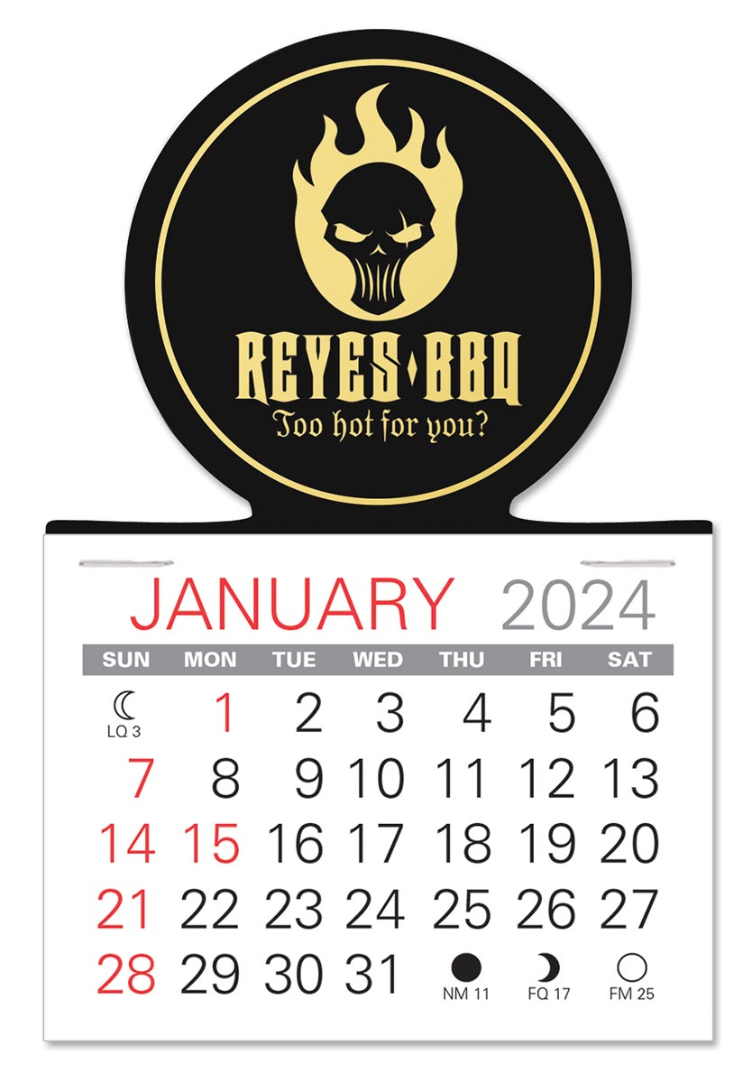 Stick Calendars | Custom Peel n Stick Calendars with Your Logo