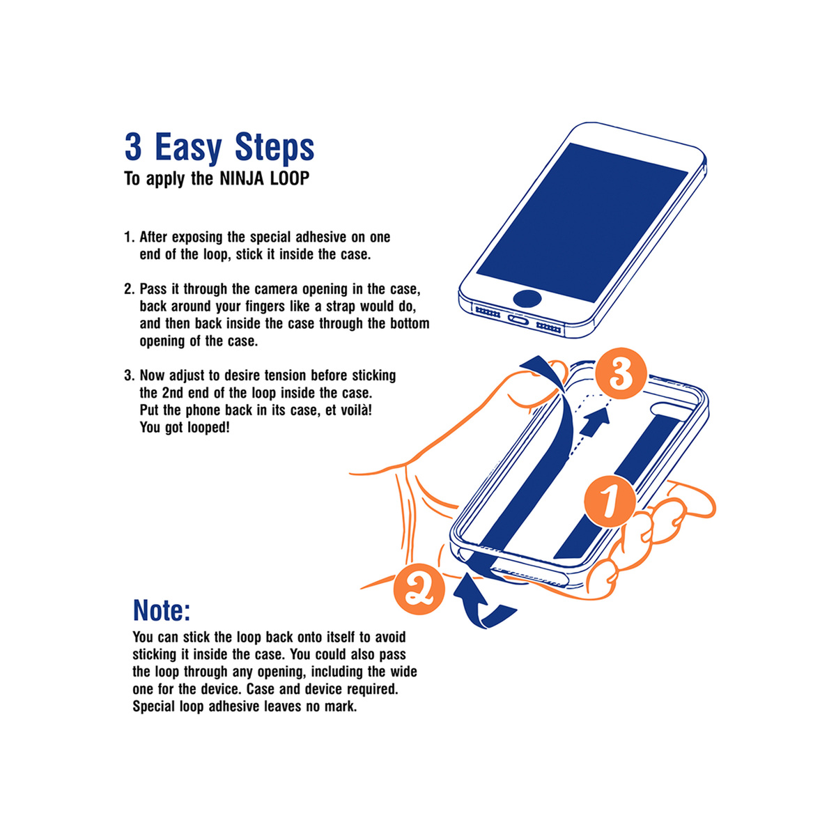 Phone Loops Ninja Loop Strap - NLP1 | EMT