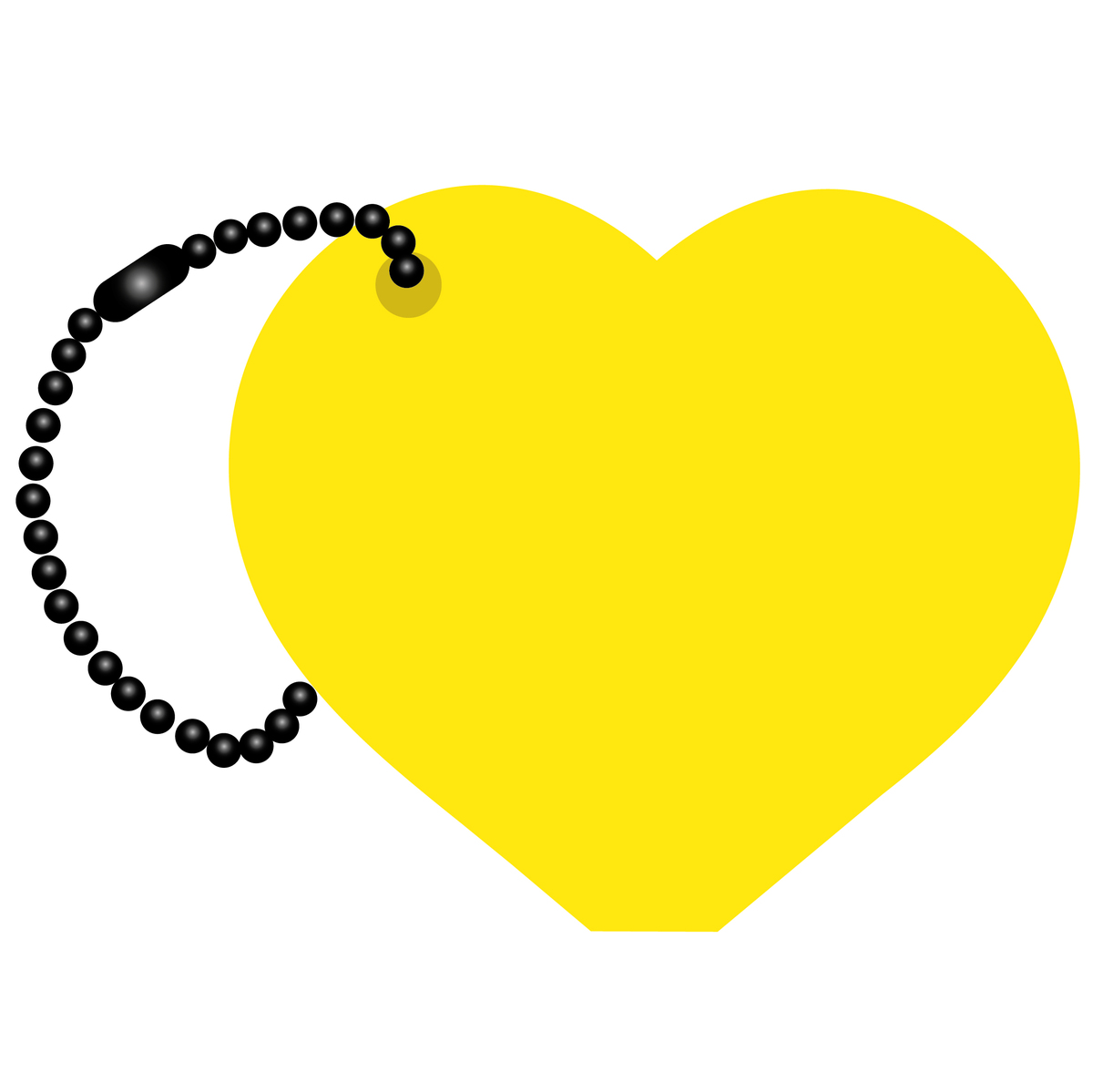 Heart Key Tag - HRT701 | Foamworx US