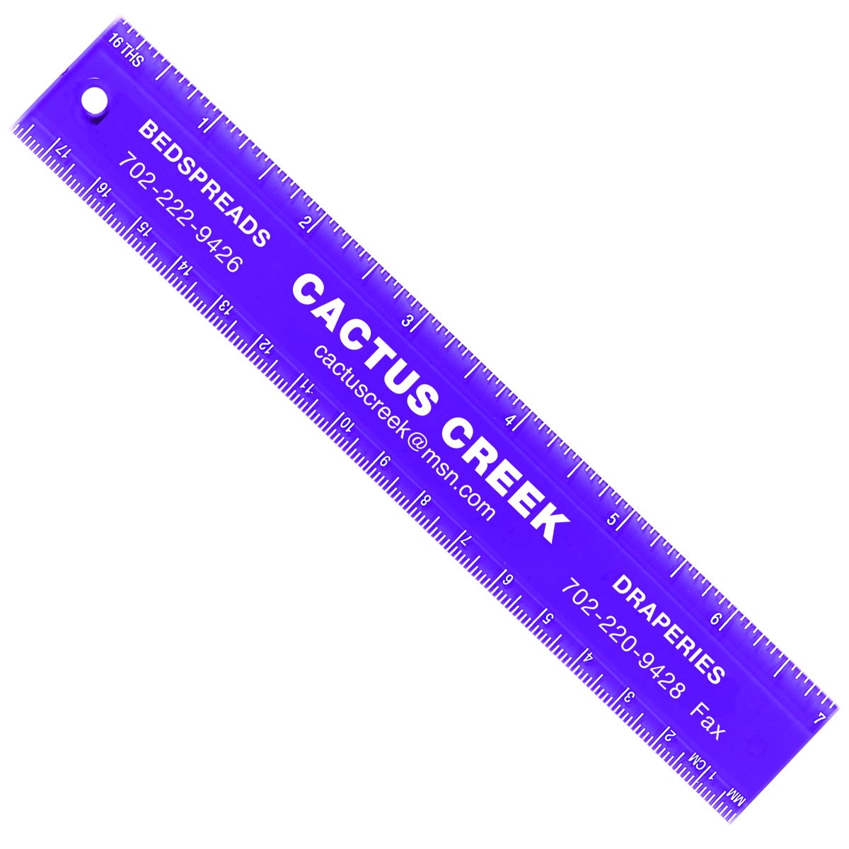 7 Inch Ruler 7409 BigPromotions