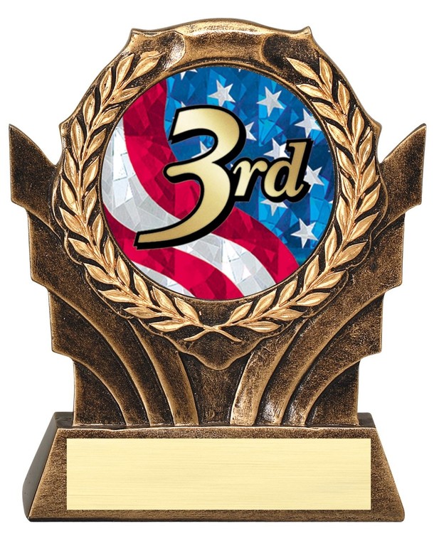 2" Insert Holder 4 1/2" Tall Stand Award - RF19A | All-Secure Graphics 2