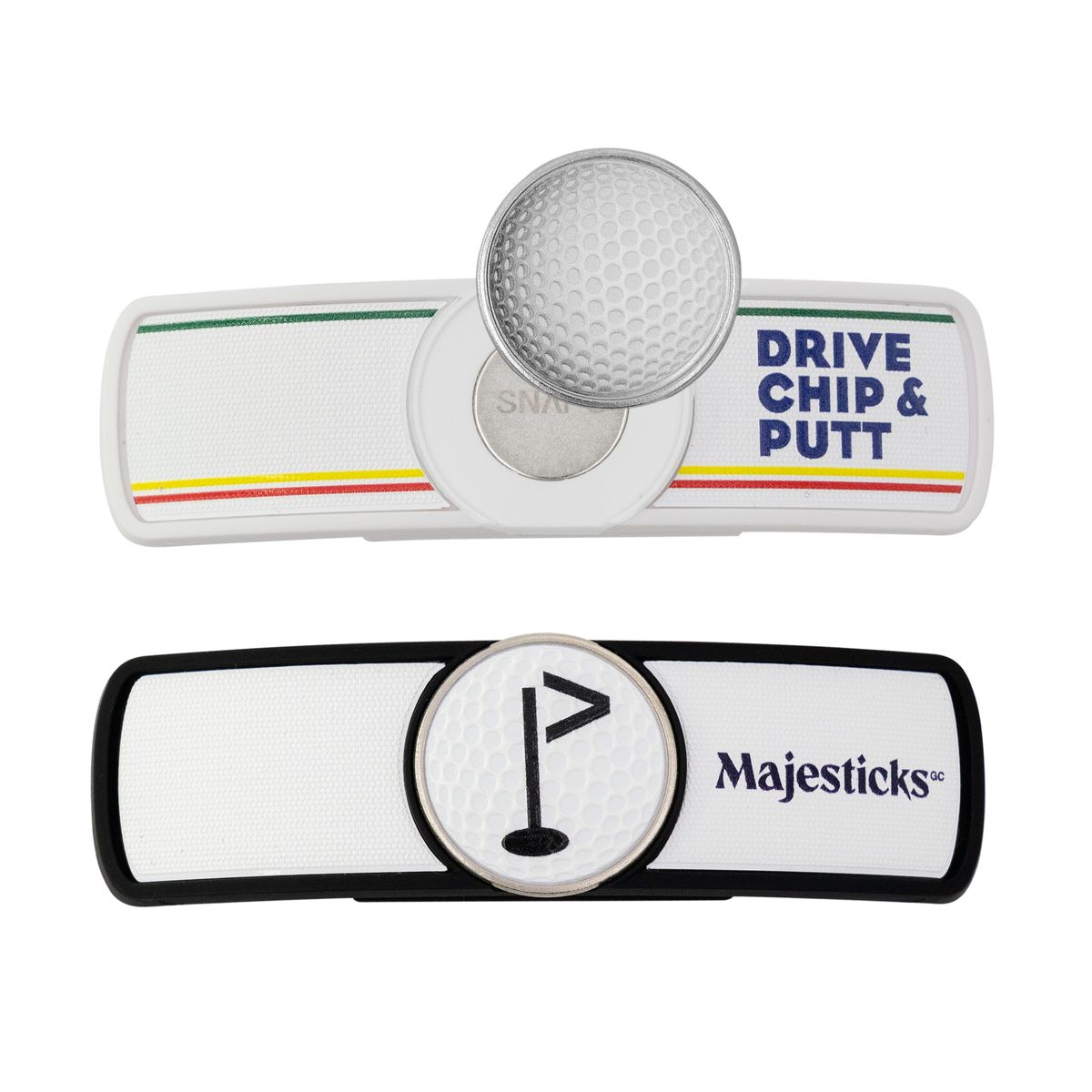 SNAPS Imprinted Golf Hat Strap Clip w/ Ball marker - SNAP2 | EMT