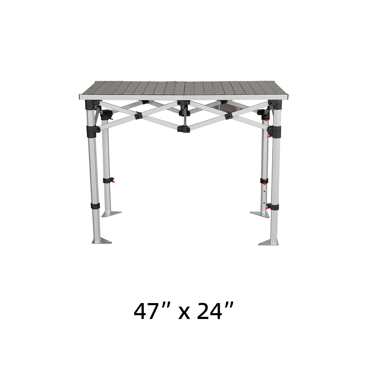 Portable Folding Display Table Only - 47"x24" - PFT4724 | DMP