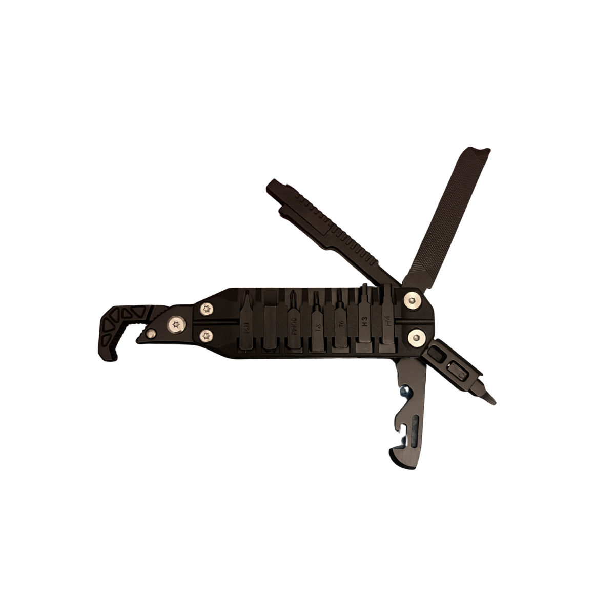 Yukon 16 Folding Multi-Function Utility Tool with Adjustable Wrench ...