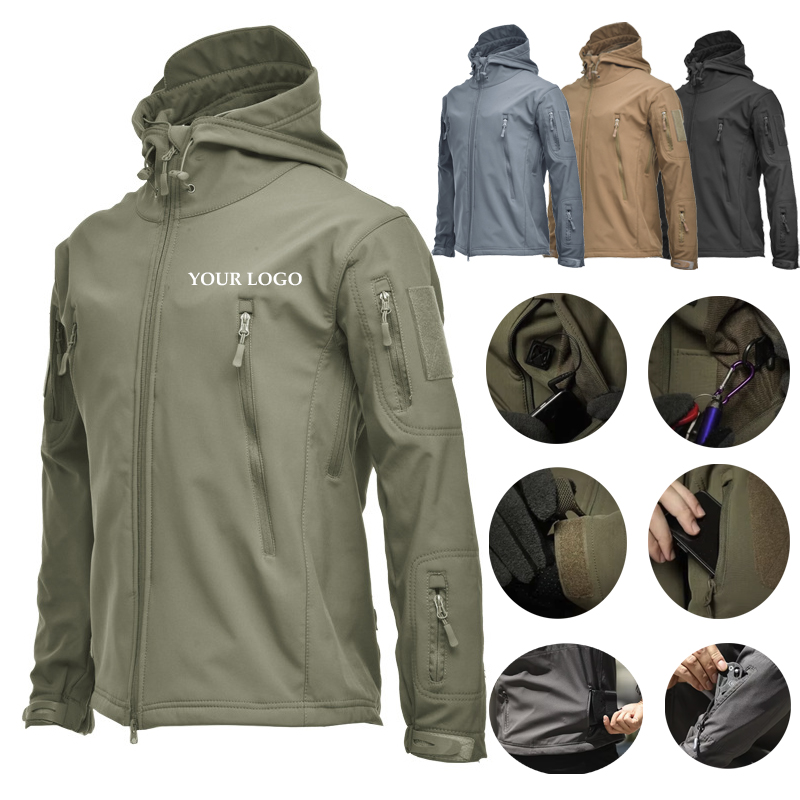 Men's Waterproof Soft Shell Jacket - JAA 6706 | Starquix