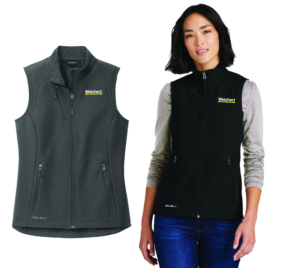 Eddie Bauer Ladies Soft Shell Vest - W154L | Weichert