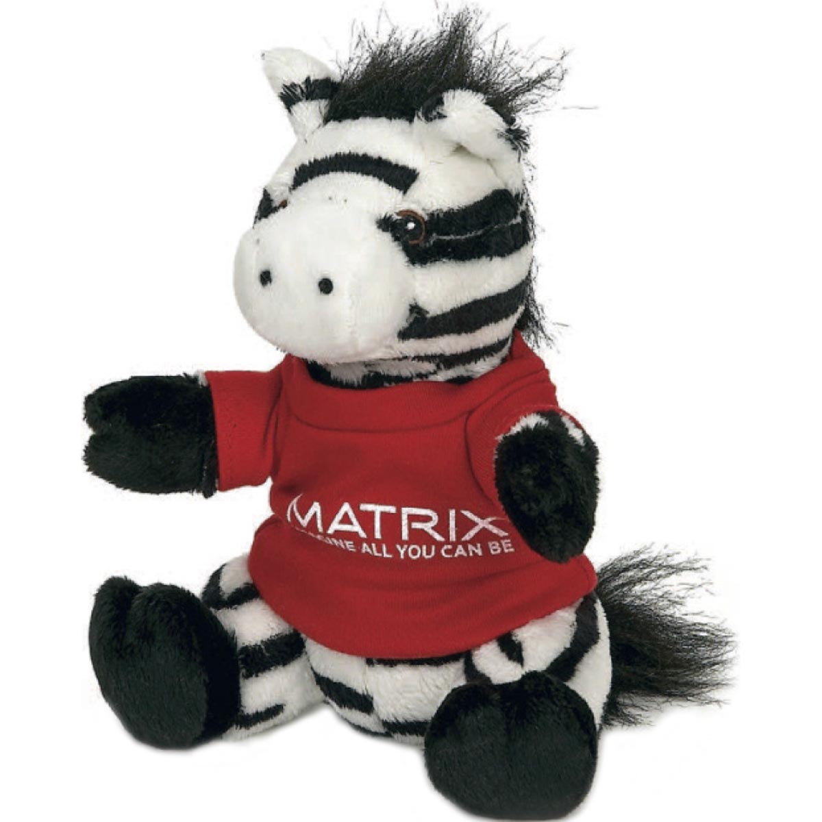7" Extra Soft Style Animal - Zebra - 7"Zebra | Curto Toy