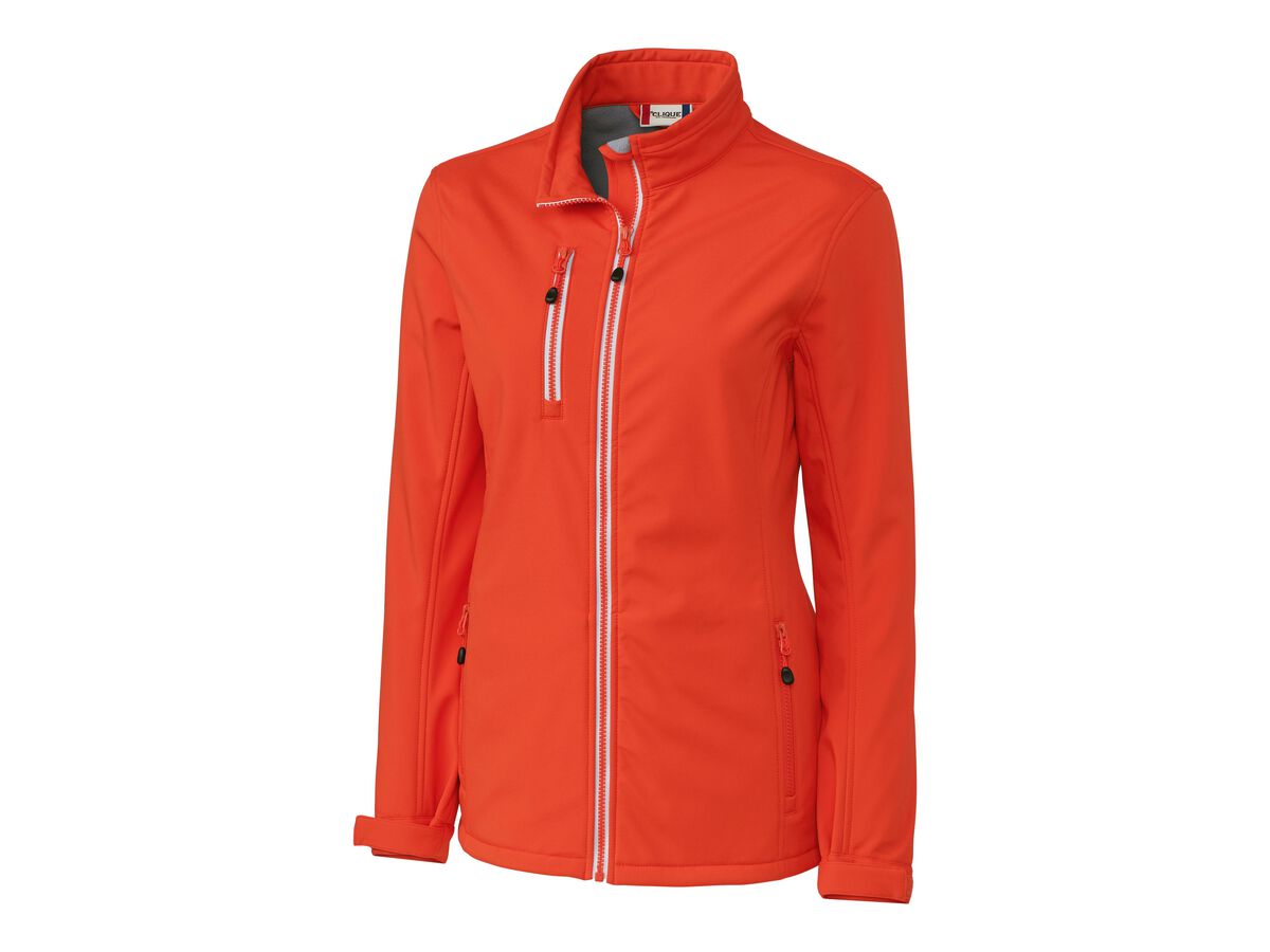 Clique Telemark Eco Stretch Softshell Full Zip Womens Jacket Rennies