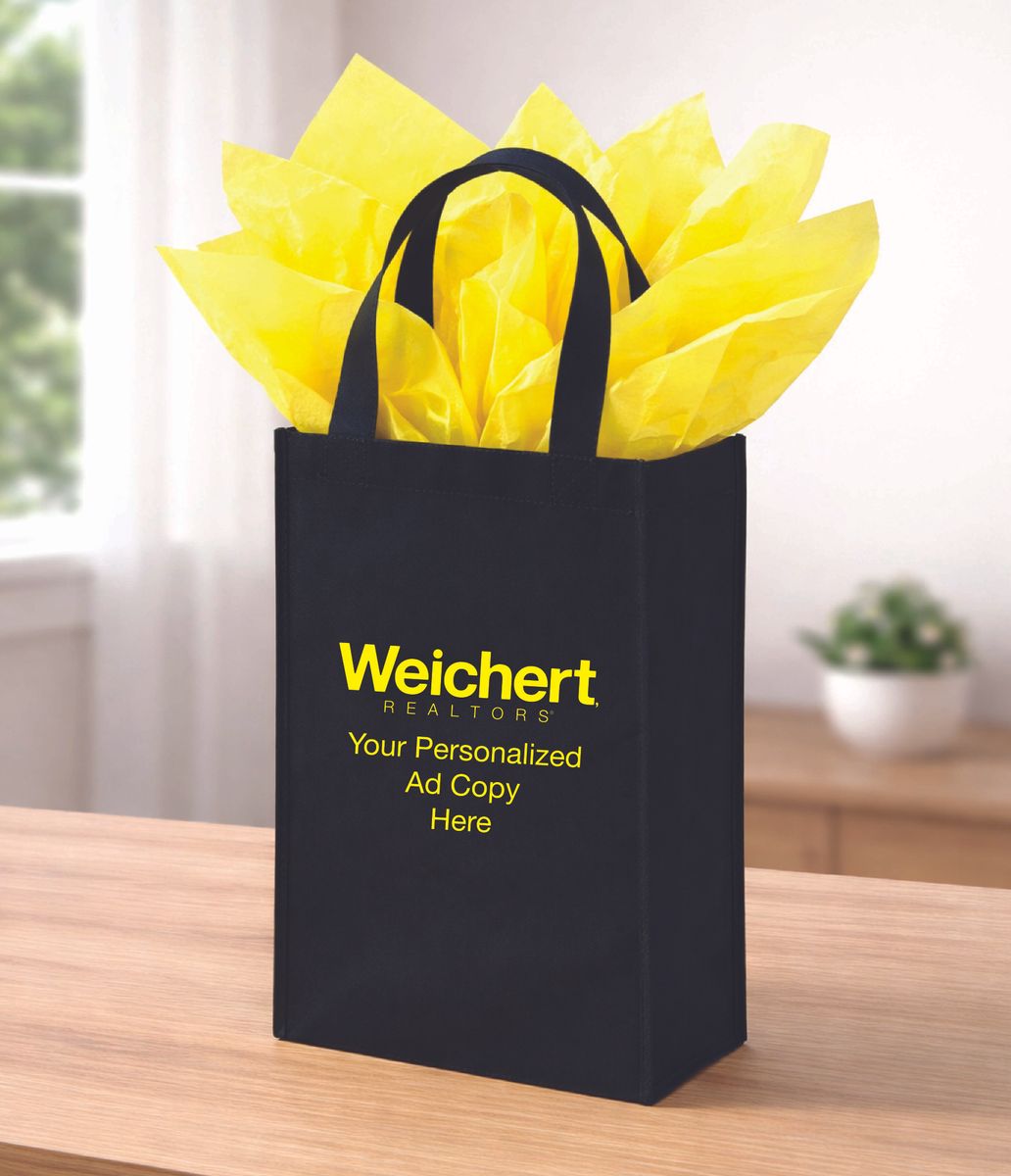 Gift Bag Tote 8"x10"x4" - W199 | Weichert