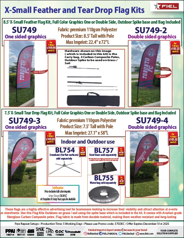 Sales Flyers Flag Kits | FIEL