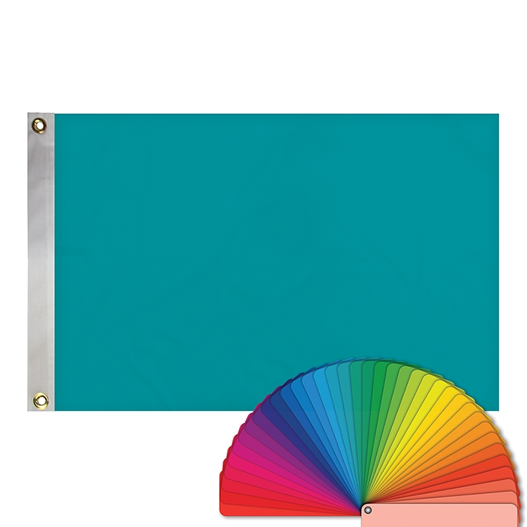 12" x 18" Solid Color Flags with Heading & Grommets - SF-1218 ...