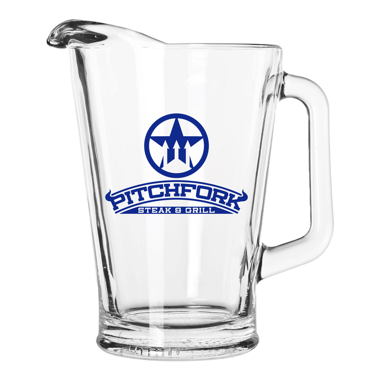 60 oz. Glass Pitcher - L5260 | BGD Promo | A Division of Arch Promo Group