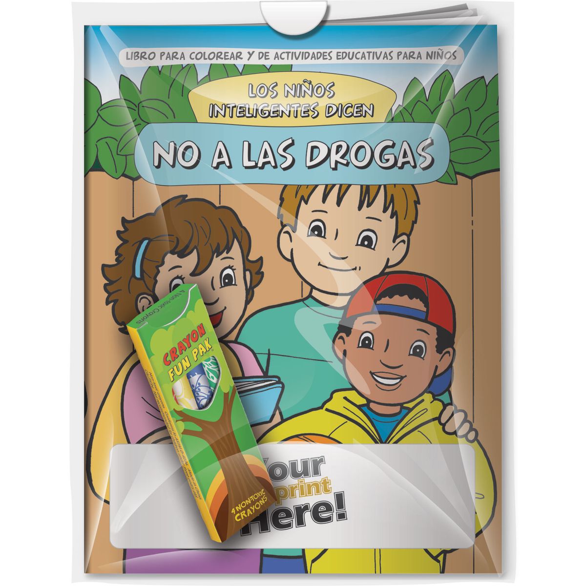 say no to drugs coloring book