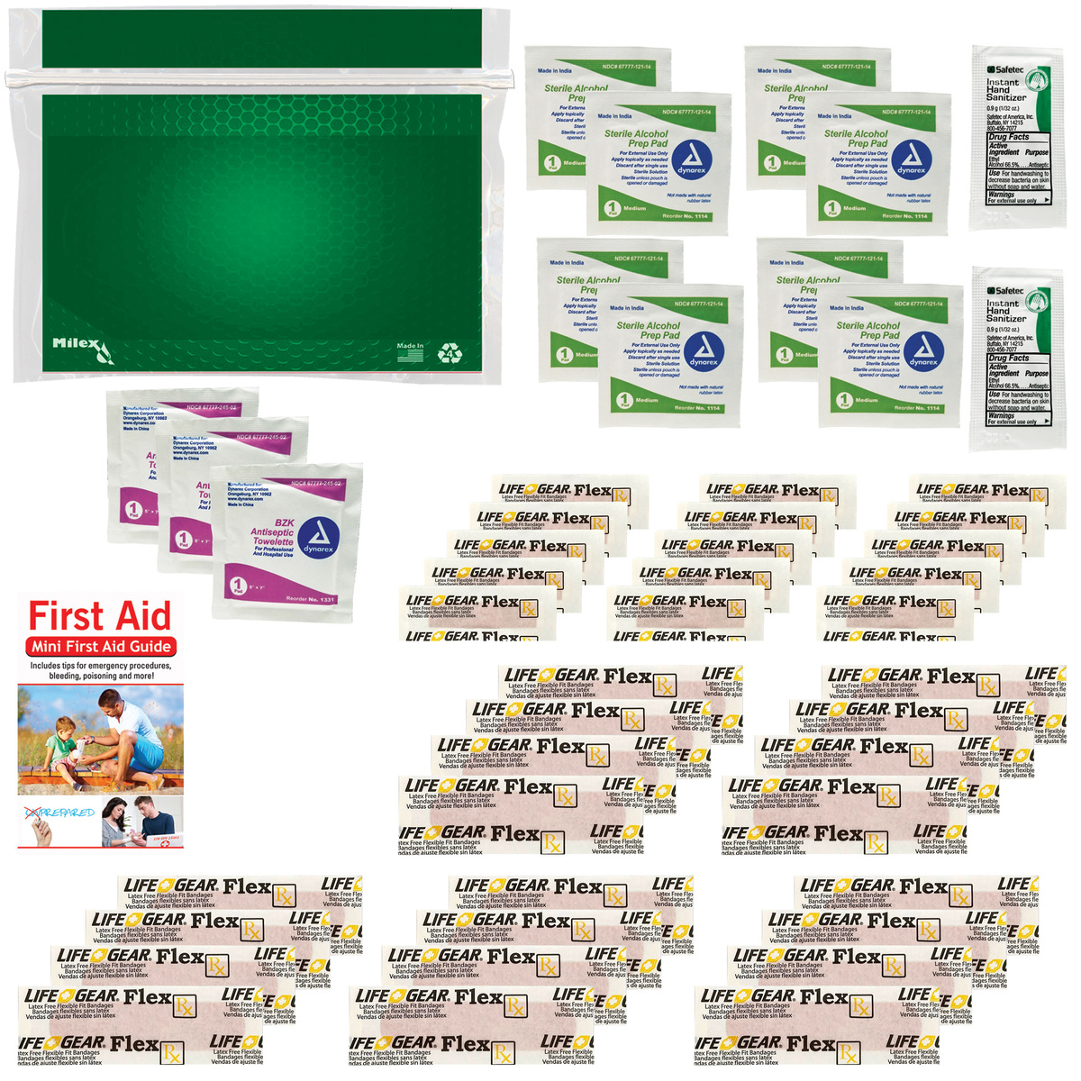 Personal First Aid Kit-50 pcs - F02-MAX | Safety Made