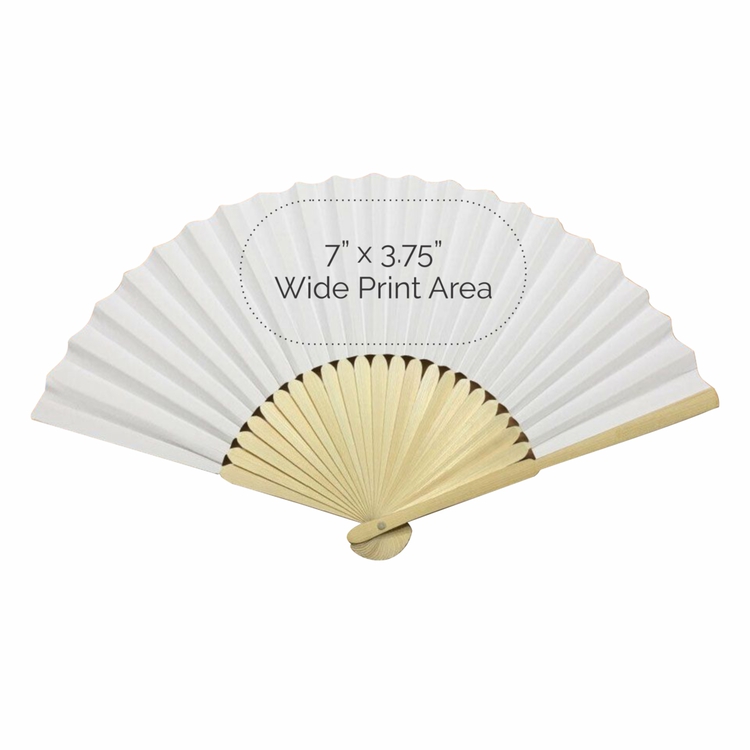 Paper Folding Fans - accordion style fans with your custom print ...