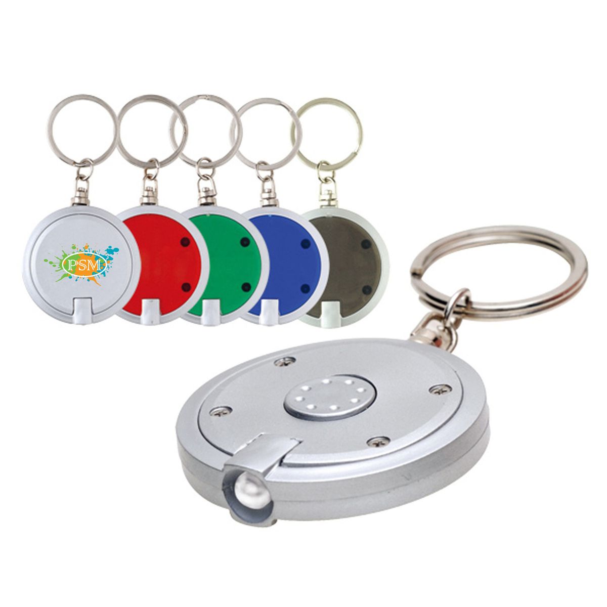 Round LED Light Key Tag (Key Chain, Keychain, Key chains) - K037KKL ...