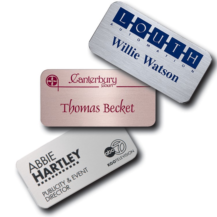 Aspen Standard Name Badge Standard Size 1 1 2 X 3 ASPS2 HALO 