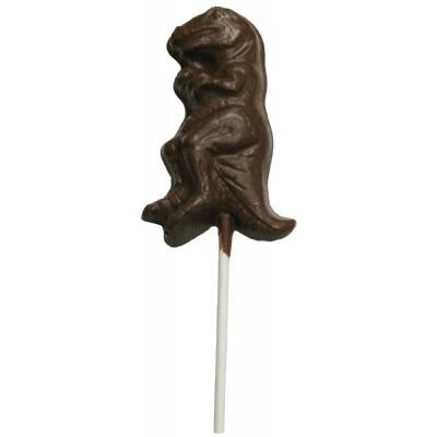 CHOCOLATE T-REX DINOSAUR ON A STICK - ANI10143-STK | CustomChocolate2019