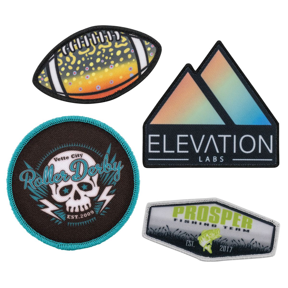 Custom Sublimated Patches (3") - PSUB3 | EMT