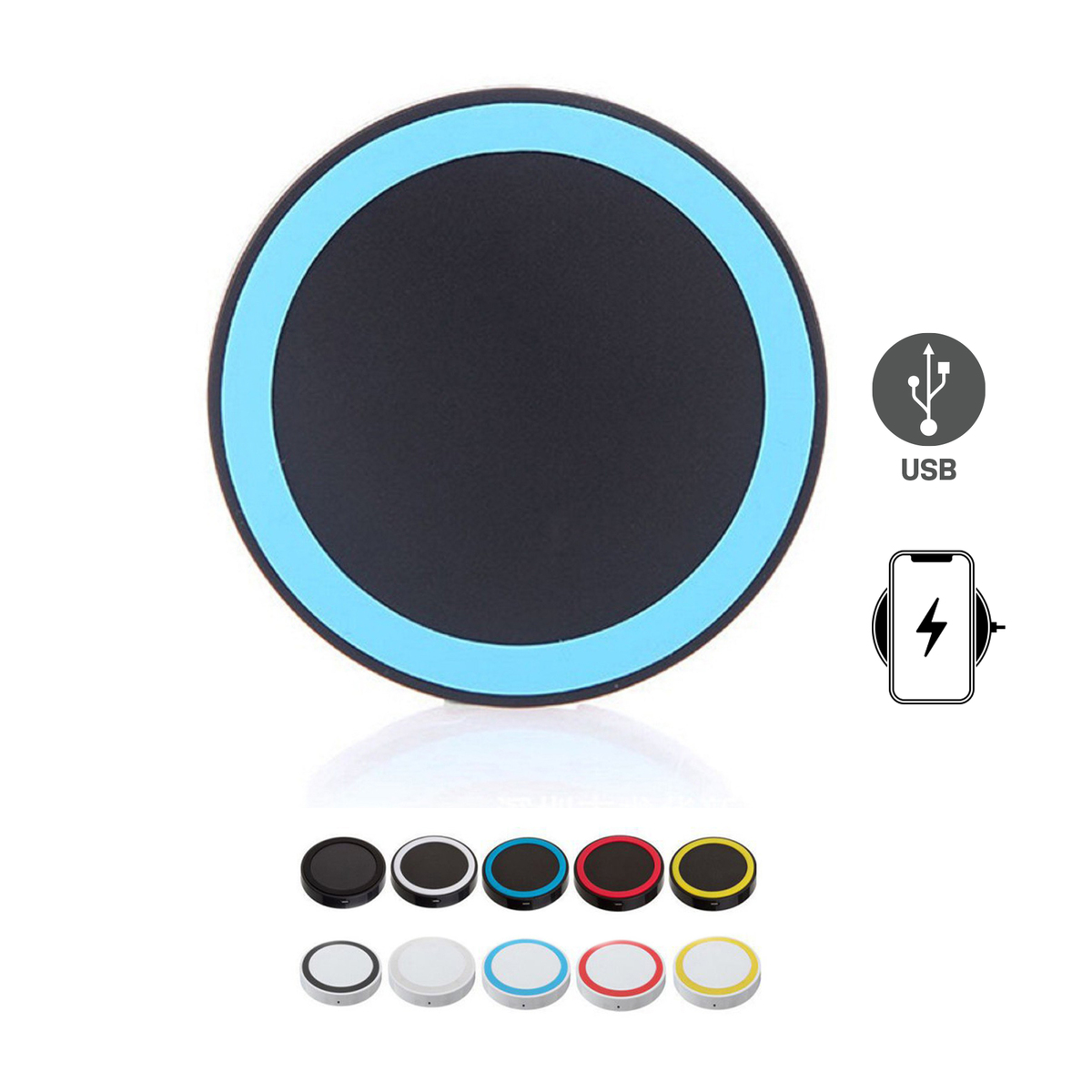 Q5 ABS Wireless Charger - IPLO145D | Awesome Advertising