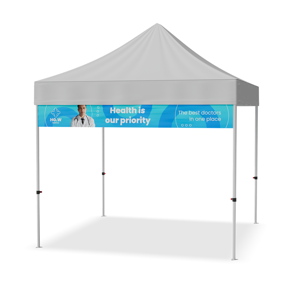 Tent Valance Banner for 10' Tent - TVB14118 | DMP