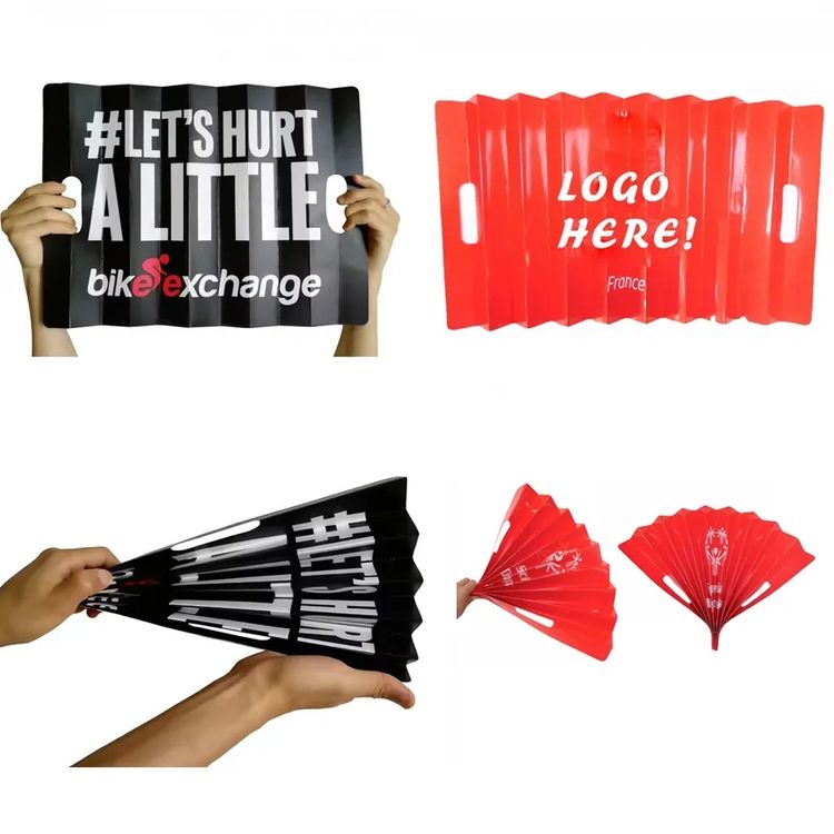 Foldable Paper Banner Fan Clapper - RPG2154 | Promo2order