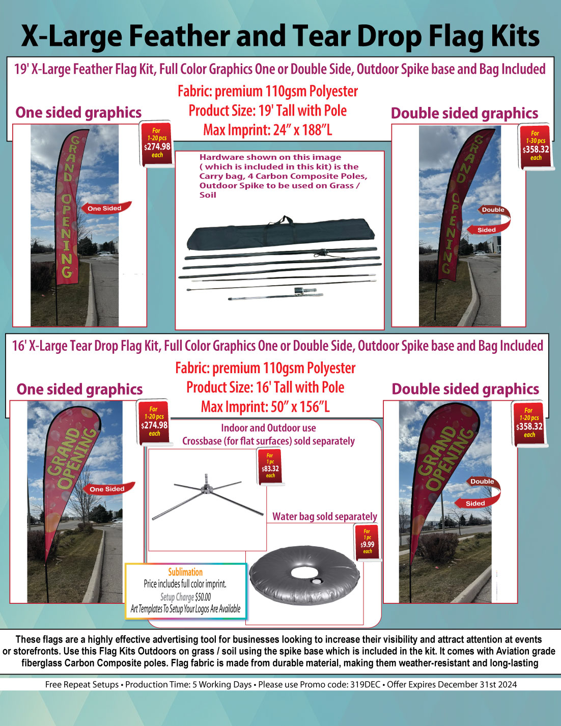 Specials For Flag Kits | FIEL