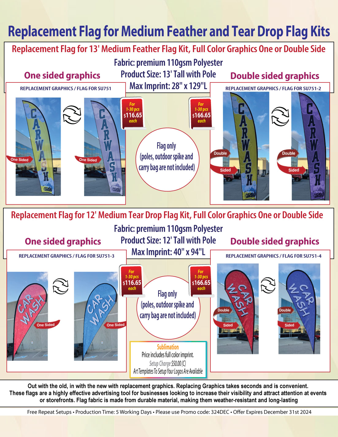 Specials For Flag Kits | FIEL