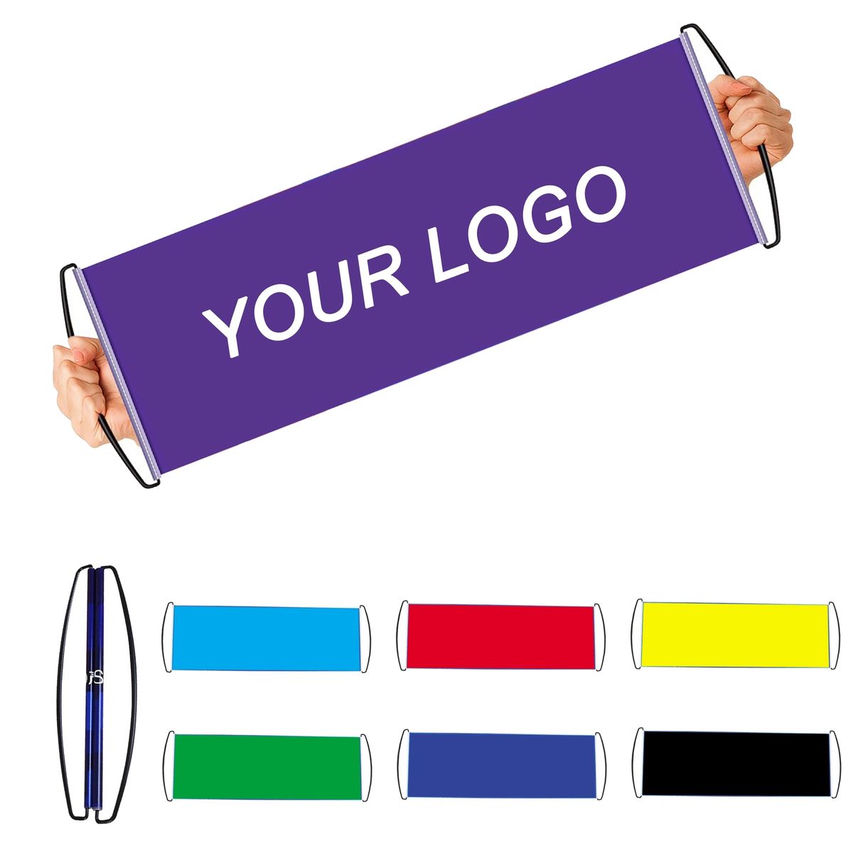 Custom Retractable Handheld Banner - DPNRD0001 | Ramsay Associates
