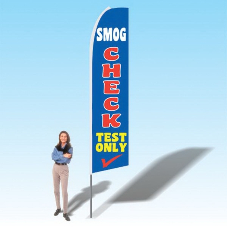 15FT Smog Check Test Only Advertising Banner Flag - FIM-ASF-172 ...