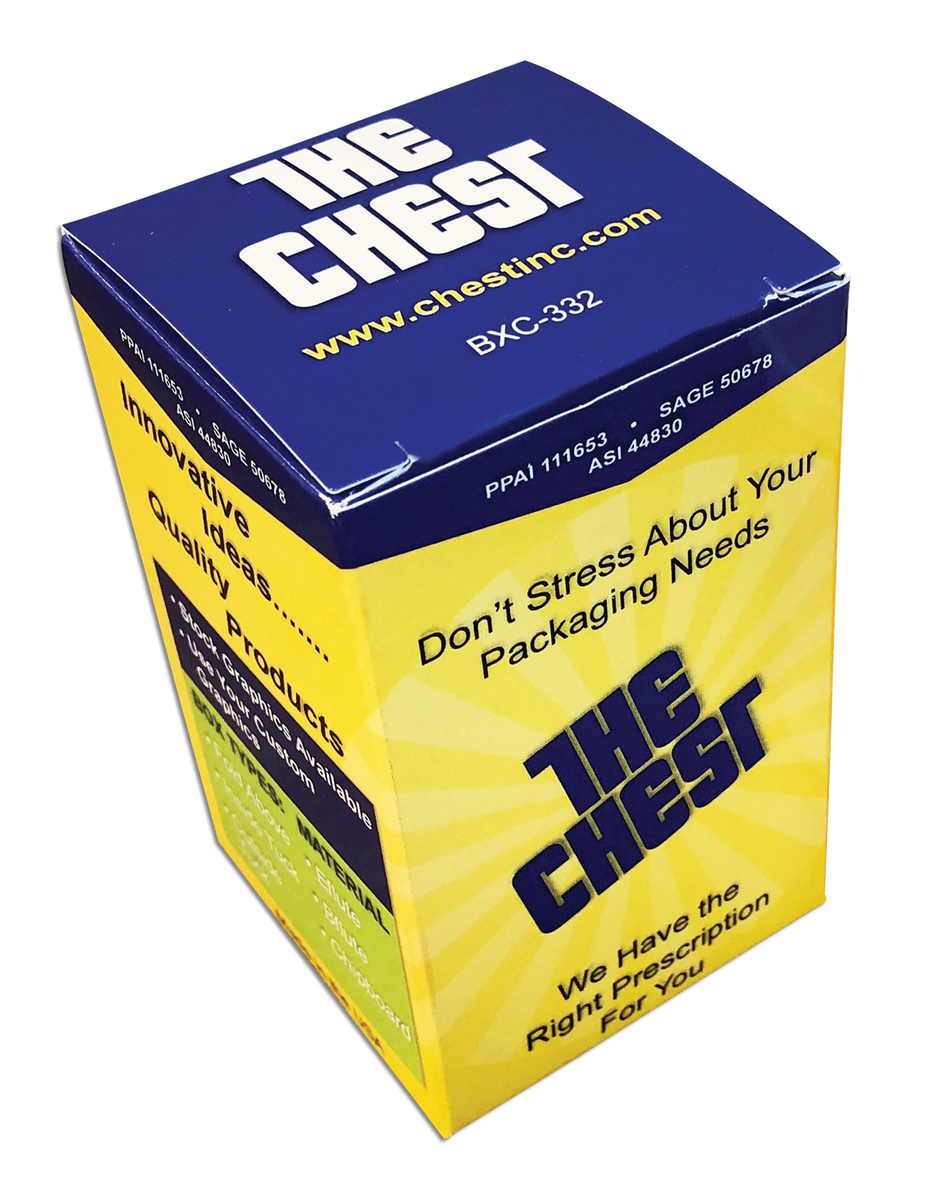 3 X 1 3 4 X 1 3 4 Chipboard Box BXC 332 The Chest