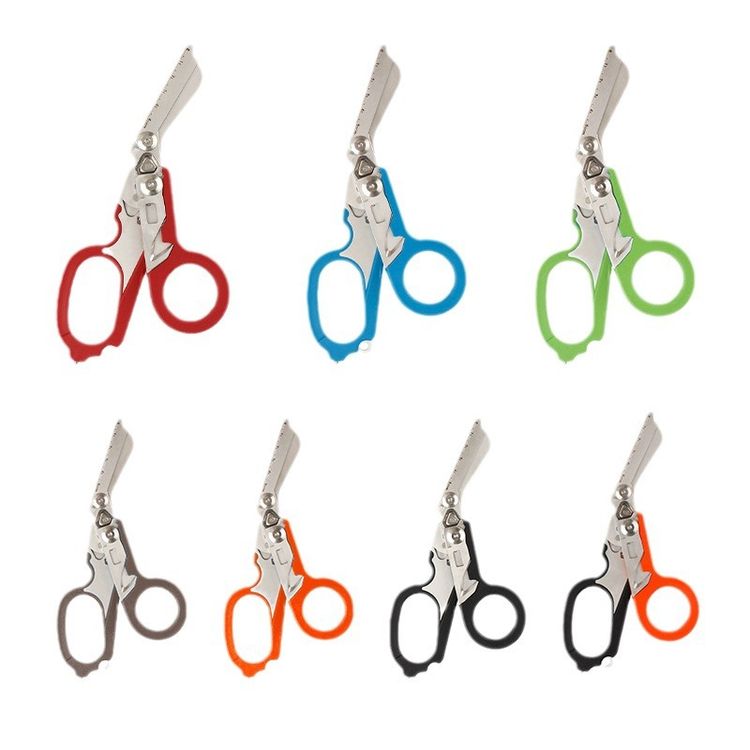 Multifunctional Outdoor Tactical Folding Medical Scissors - Y1151 ...