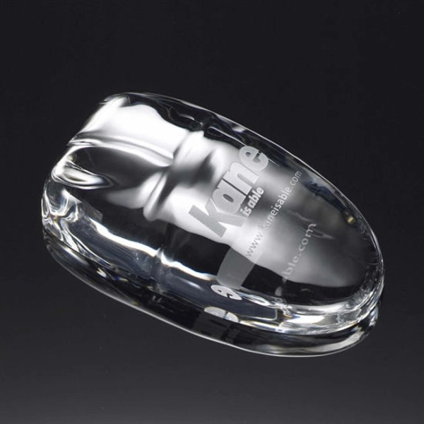 Glass Computer Mouse Paperweight - DCLB3436 | Awareness by The Gift ...
