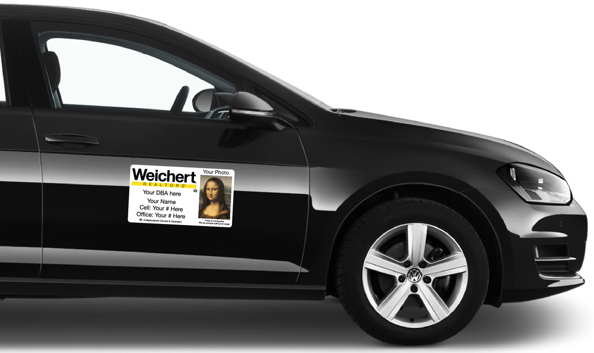 Car Magnet - 10 X 18 - W185 | Weichert
