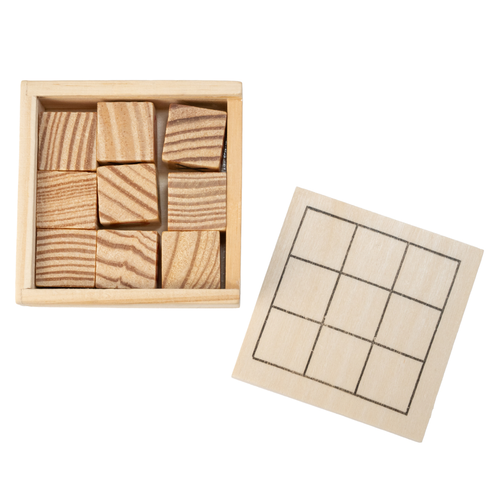 Wooden Tic-Tac-Toe - 24631 | ALPI