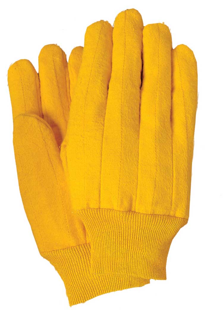 Yellow Chore Gloves - 414-B | Illinois Glove Website