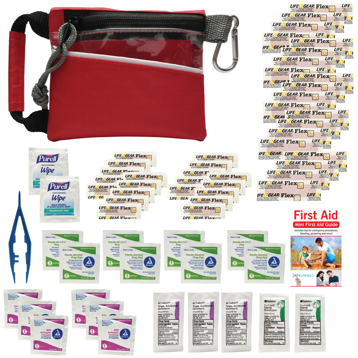 Go Safe-60 pcs First Aid Kit - F46-MAX | Safety Made
