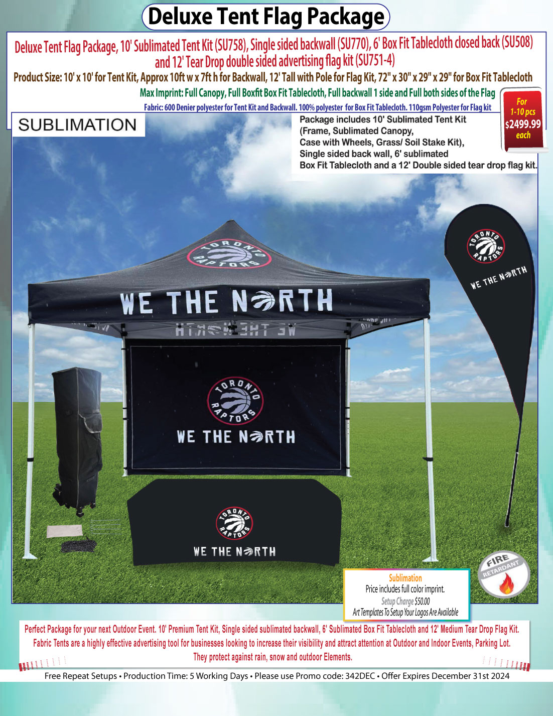 Specials for 10' Tents and Accessories | FIEL